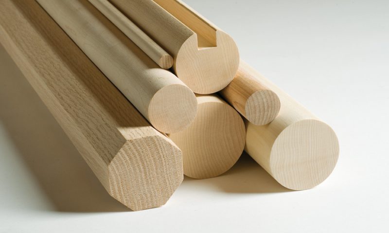 Hardwood dowels, Wooden dowels, hard maple dowel - Champeau